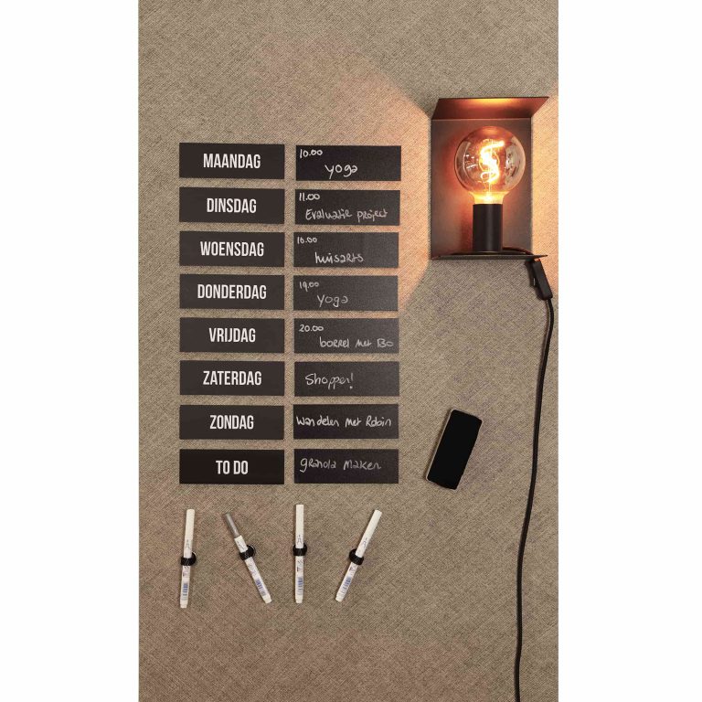 Magnetisch planbord / memobord - Atelier Kamer26